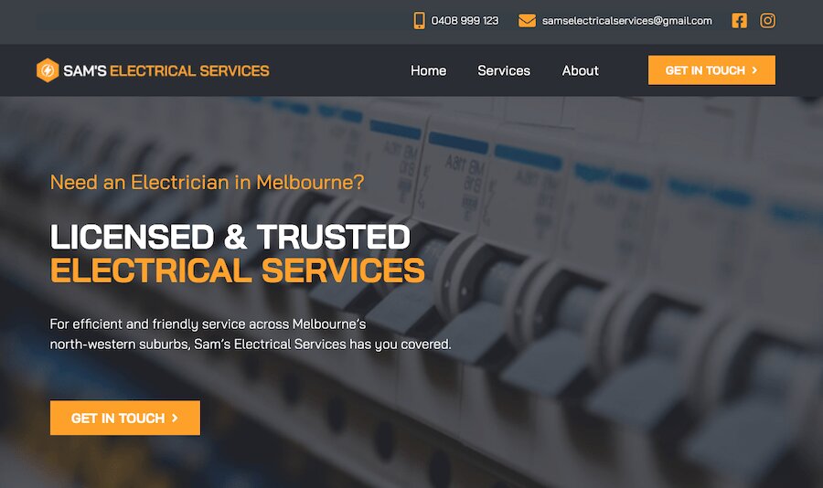 Sam's Electrical Services | Electricians in Melbourne